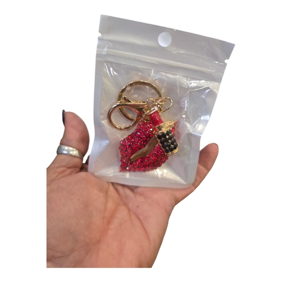ella and elly | Accessories | Ella And Elly Just For You Red Lips ...